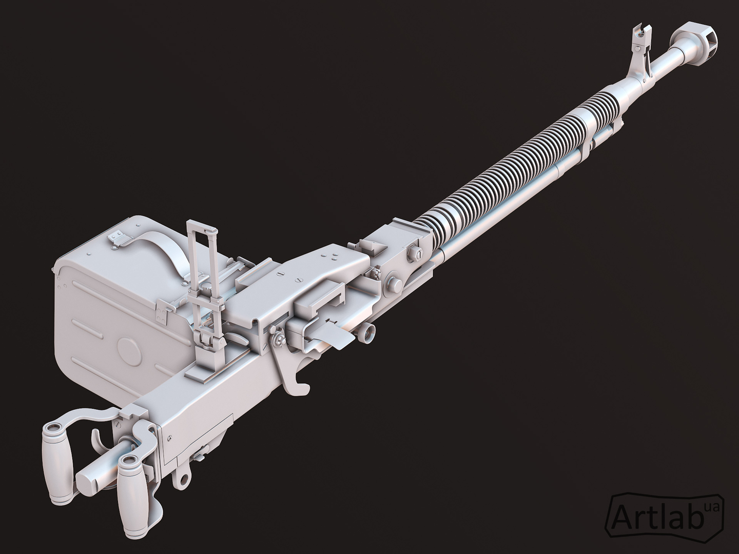 3D DSHK model - TurboSquid 1938013