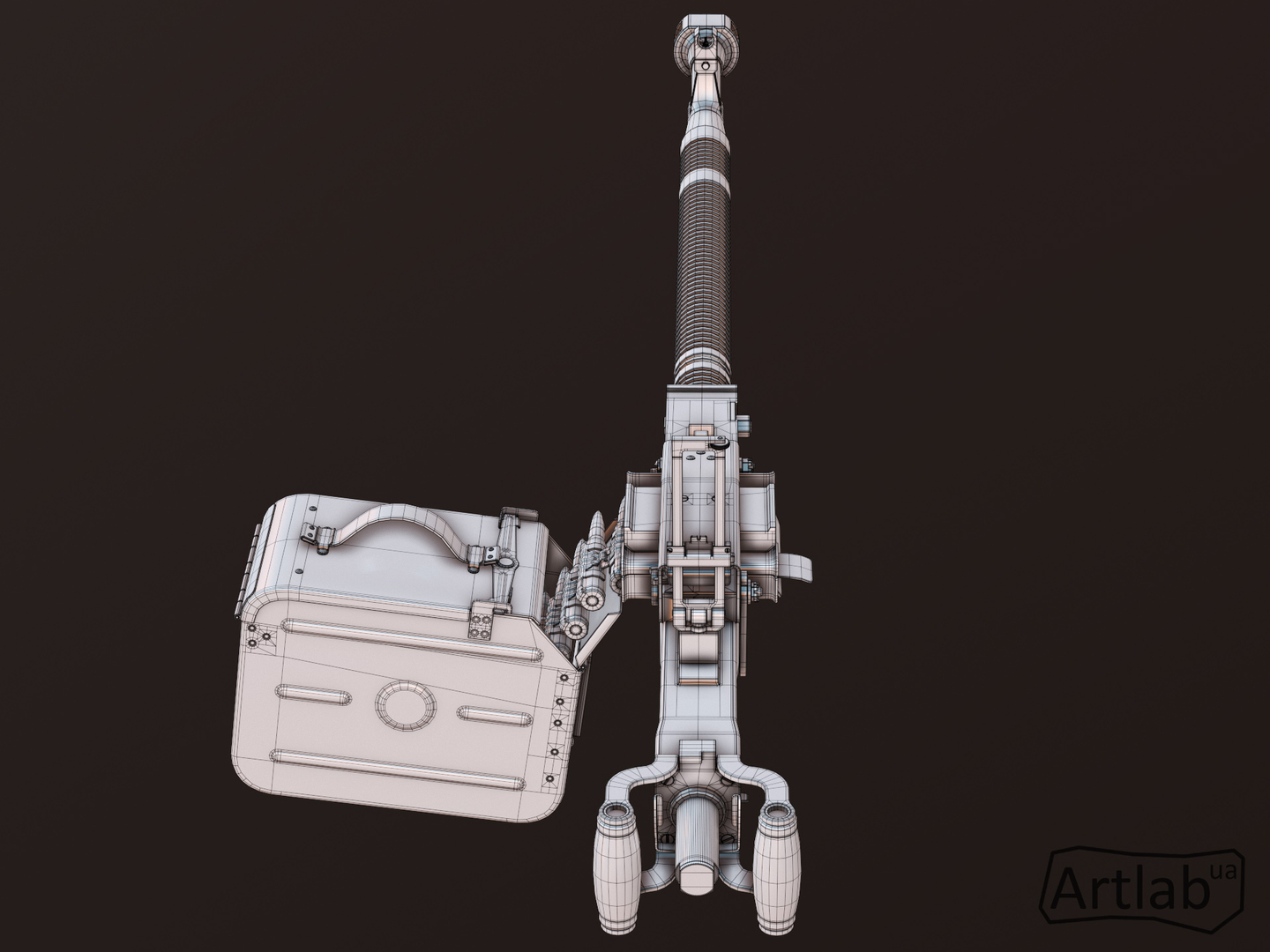 3D DSHK model - TurboSquid 1938013