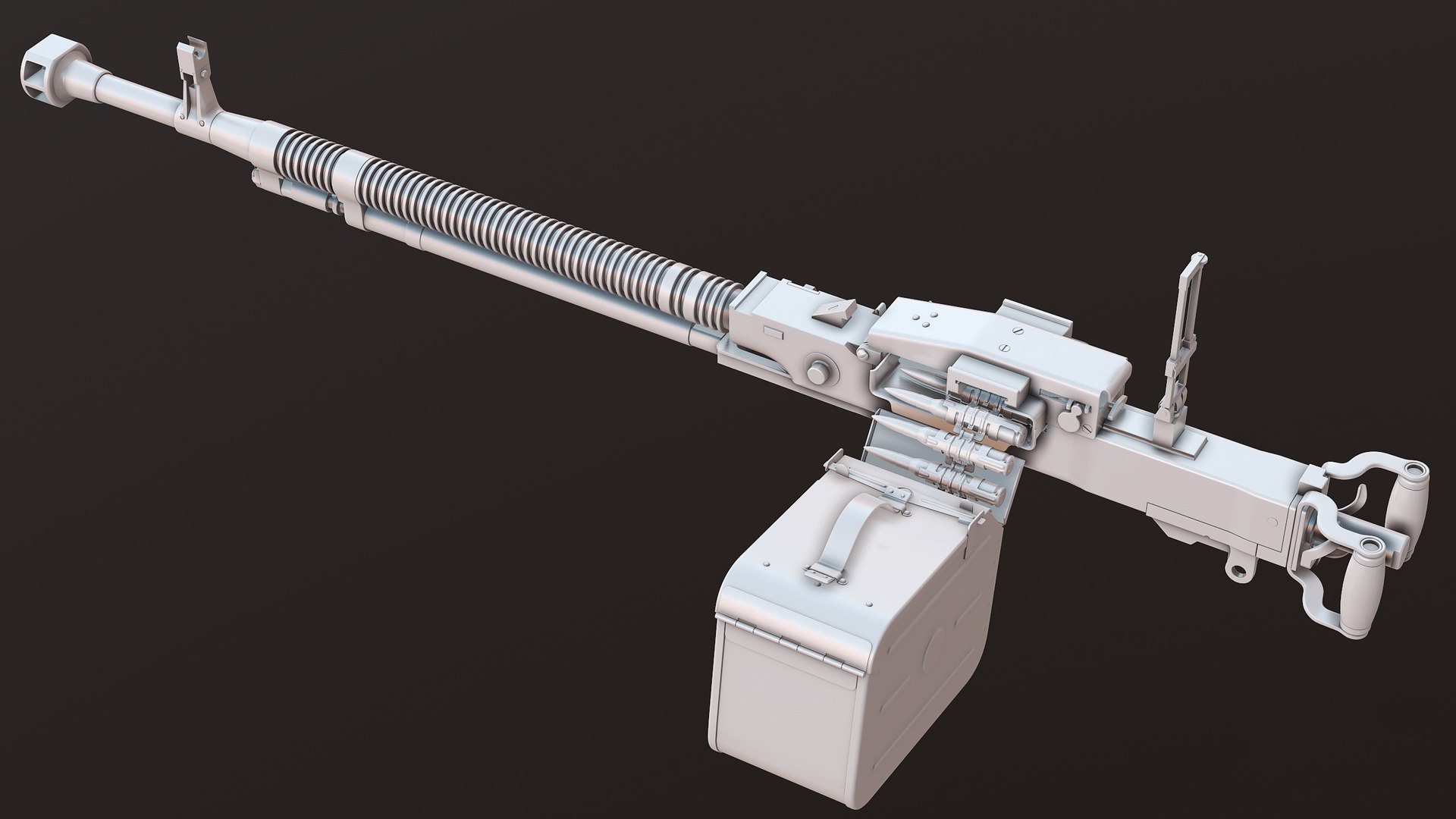 3D DSHK Model - TurboSquid 1938013