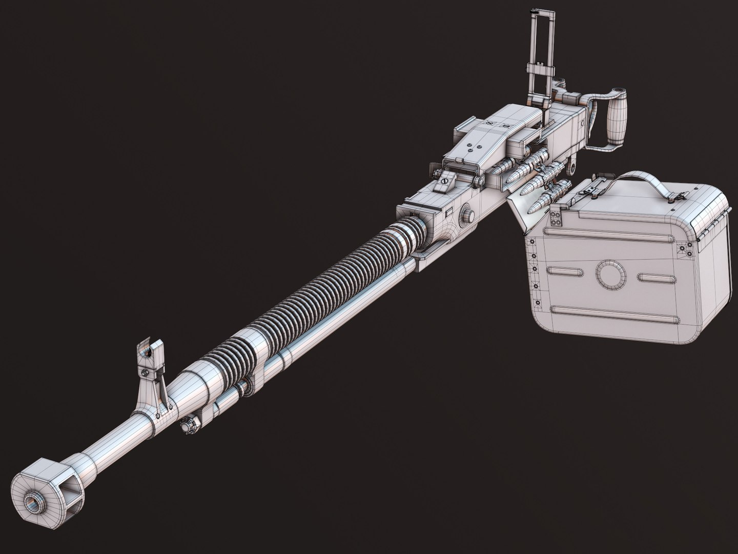 3D DSHK Model - TurboSquid 1938013