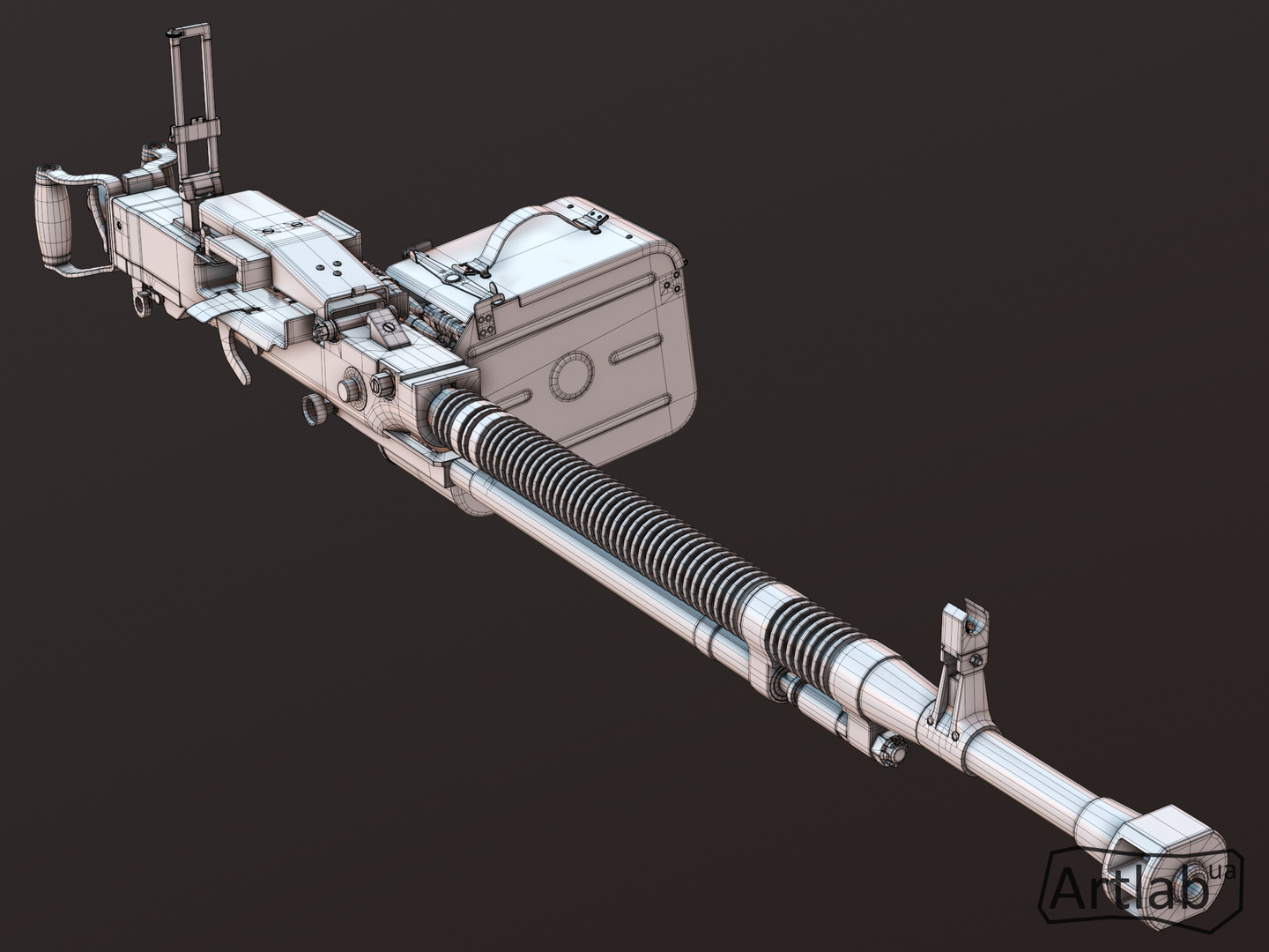 3D DSHK model - TurboSquid 1938013