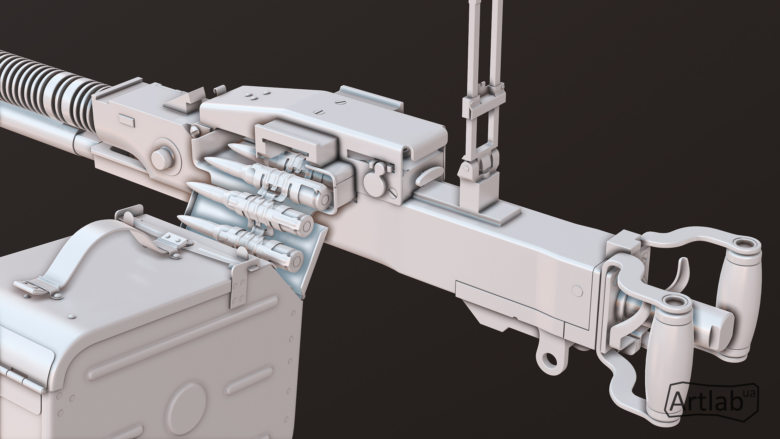 3D DSHK model - TurboSquid 1938013