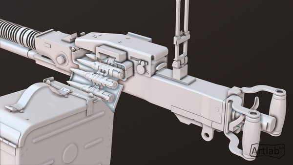 3D DSHK model - TurboSquid 1938013