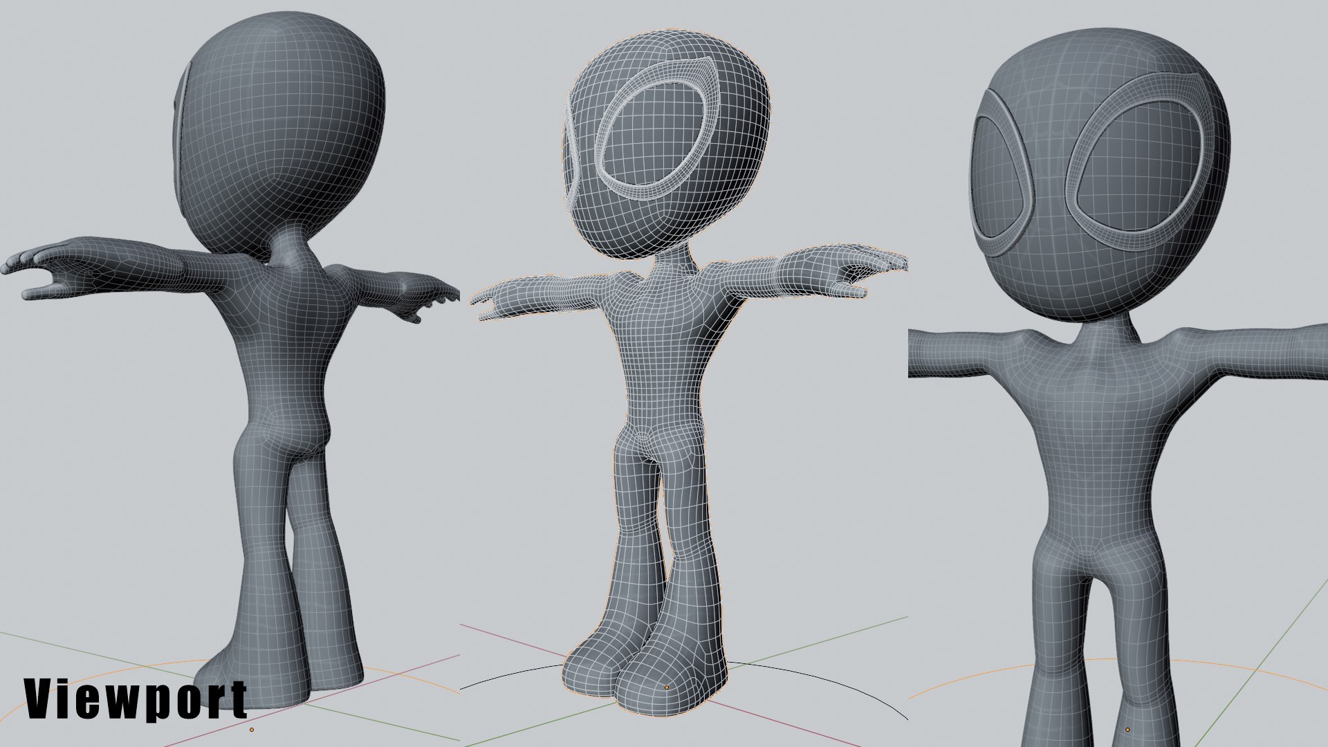 Spidey Character Rig 3D - TurboSquid 2398372