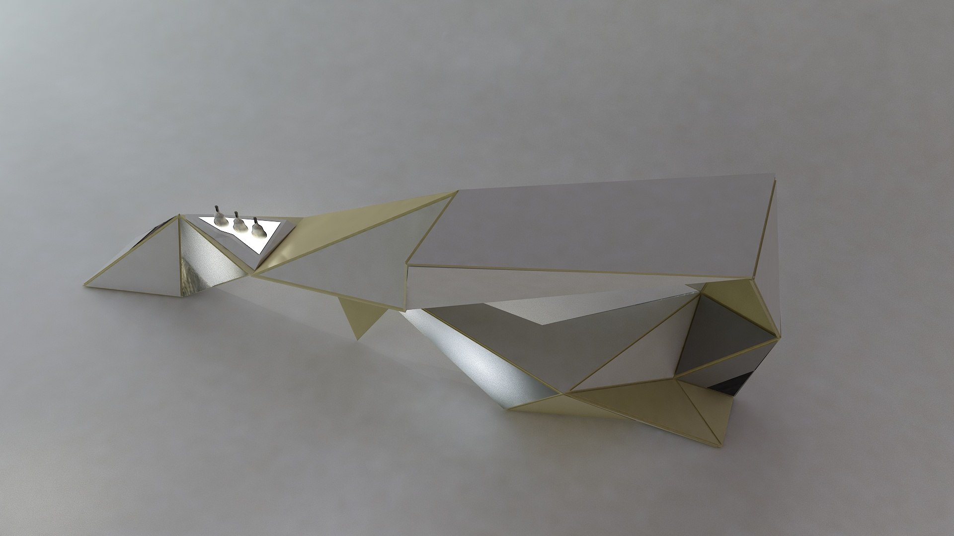 3D Counter Model - TurboSquid 1219484