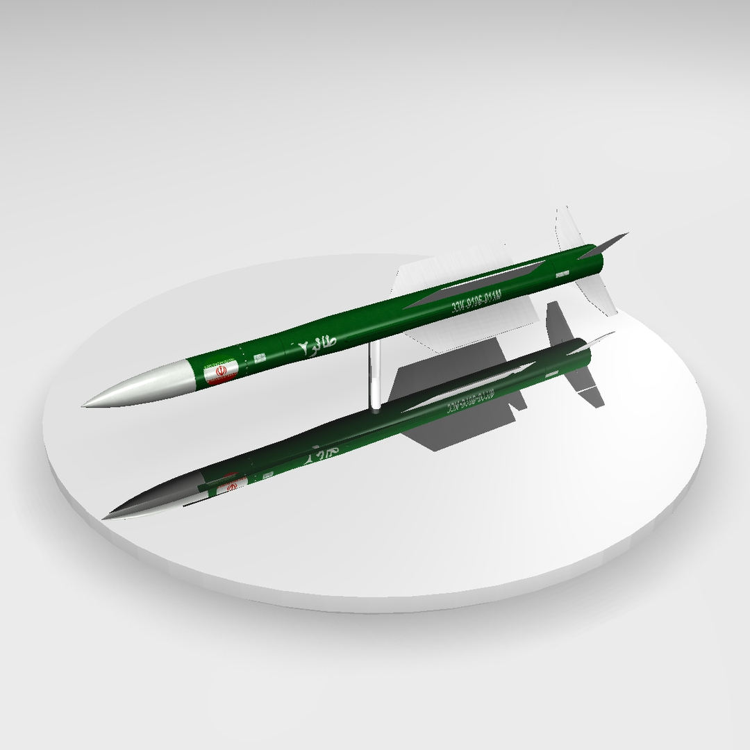 3d Model Ra Missile
