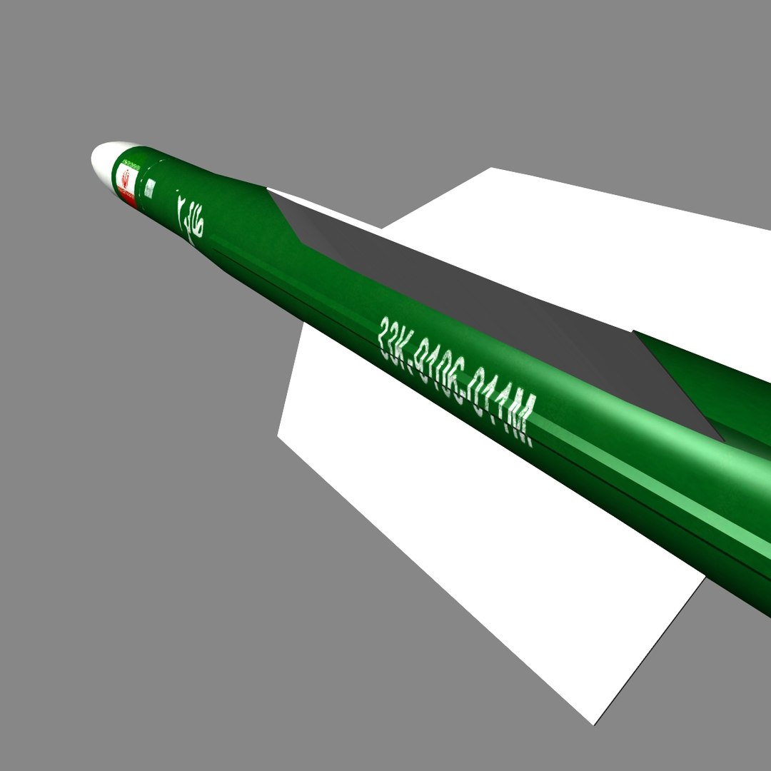 3d Model Ra Missile