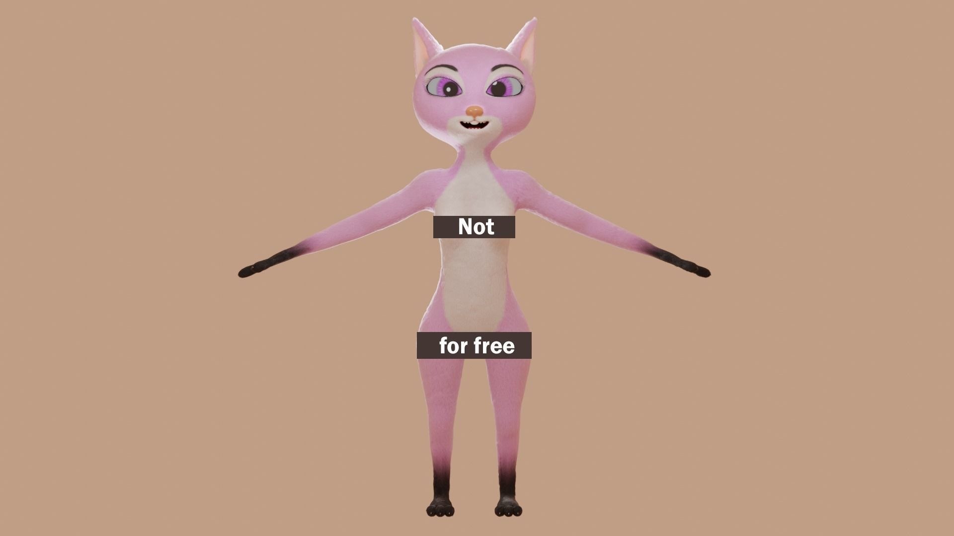 3D Model Furry Girl Lily NSFW - TurboSquid 1832172