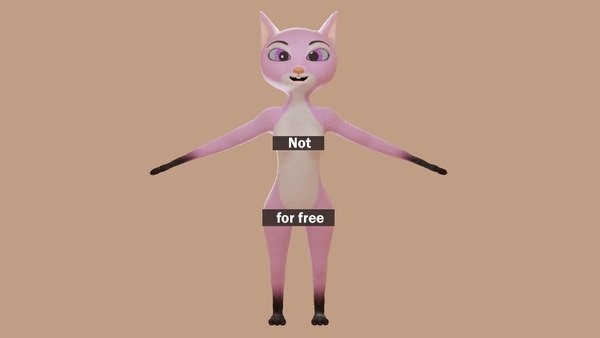 3D model Furry girl Lily NSFW - TurboSquid 1832172