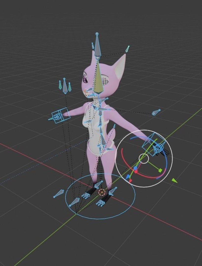 3D Model Furry Girl Lily NSFW - TurboSquid 1832172