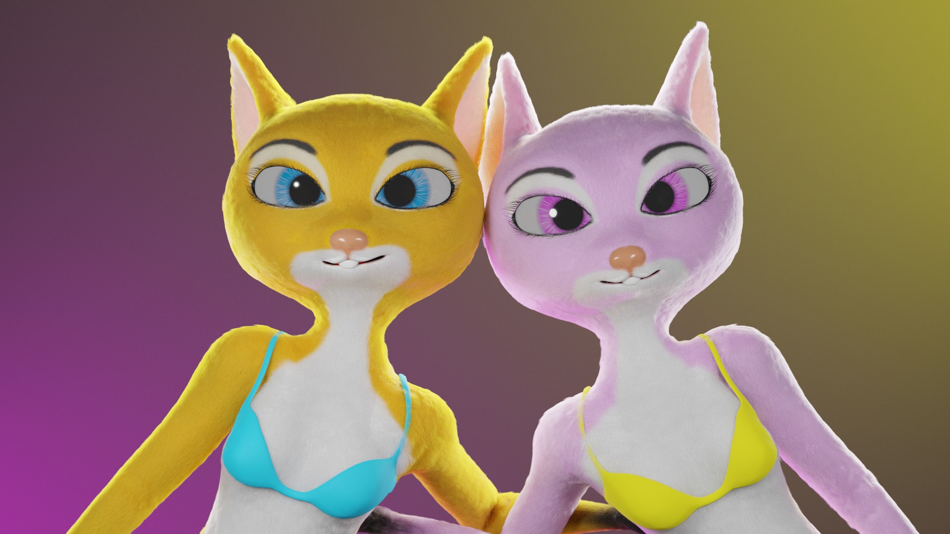 3D Model Furry Girl Lily NSFW - TurboSquid 1832172