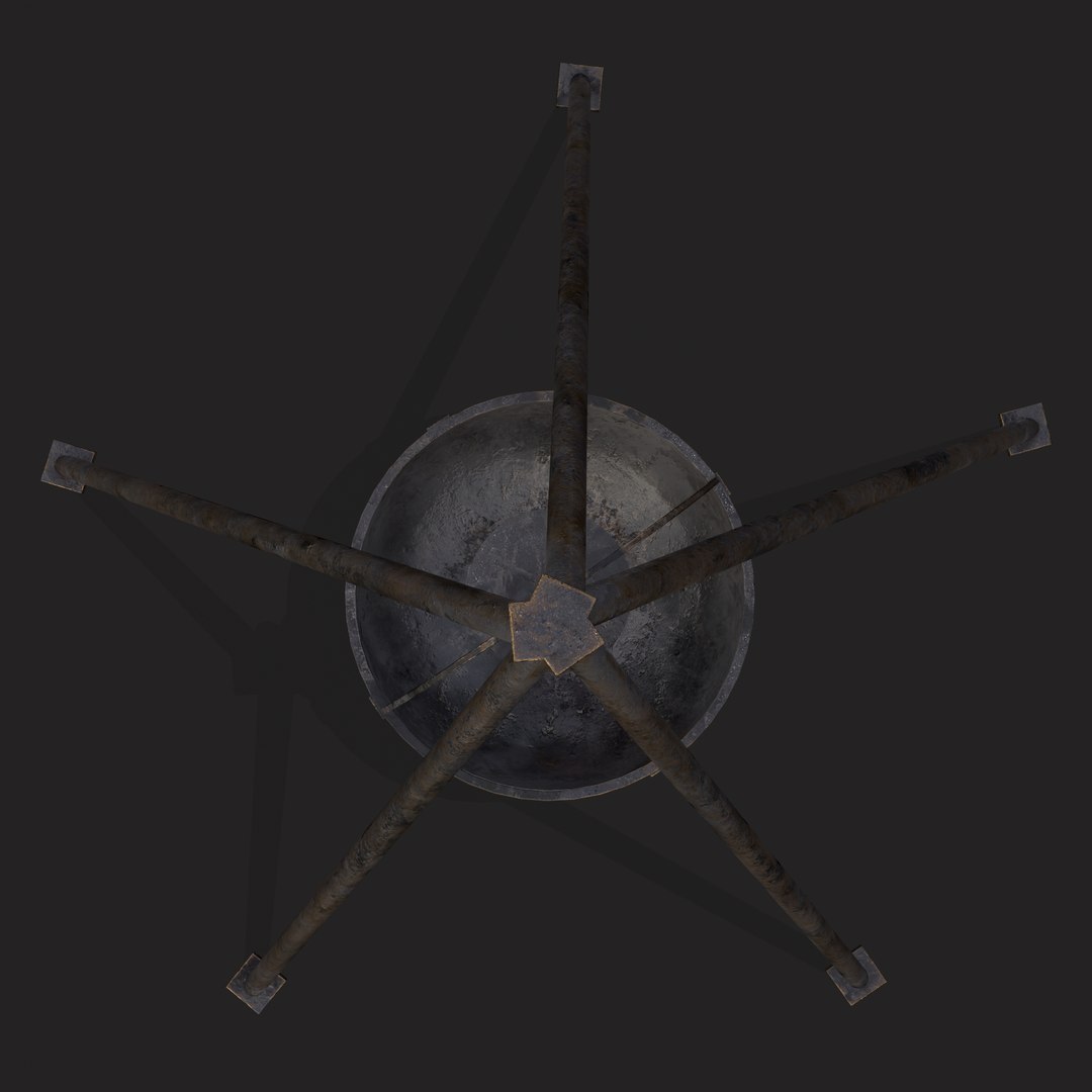 3D Medieval Hanging Cauldron Model - TurboSquid 1875269