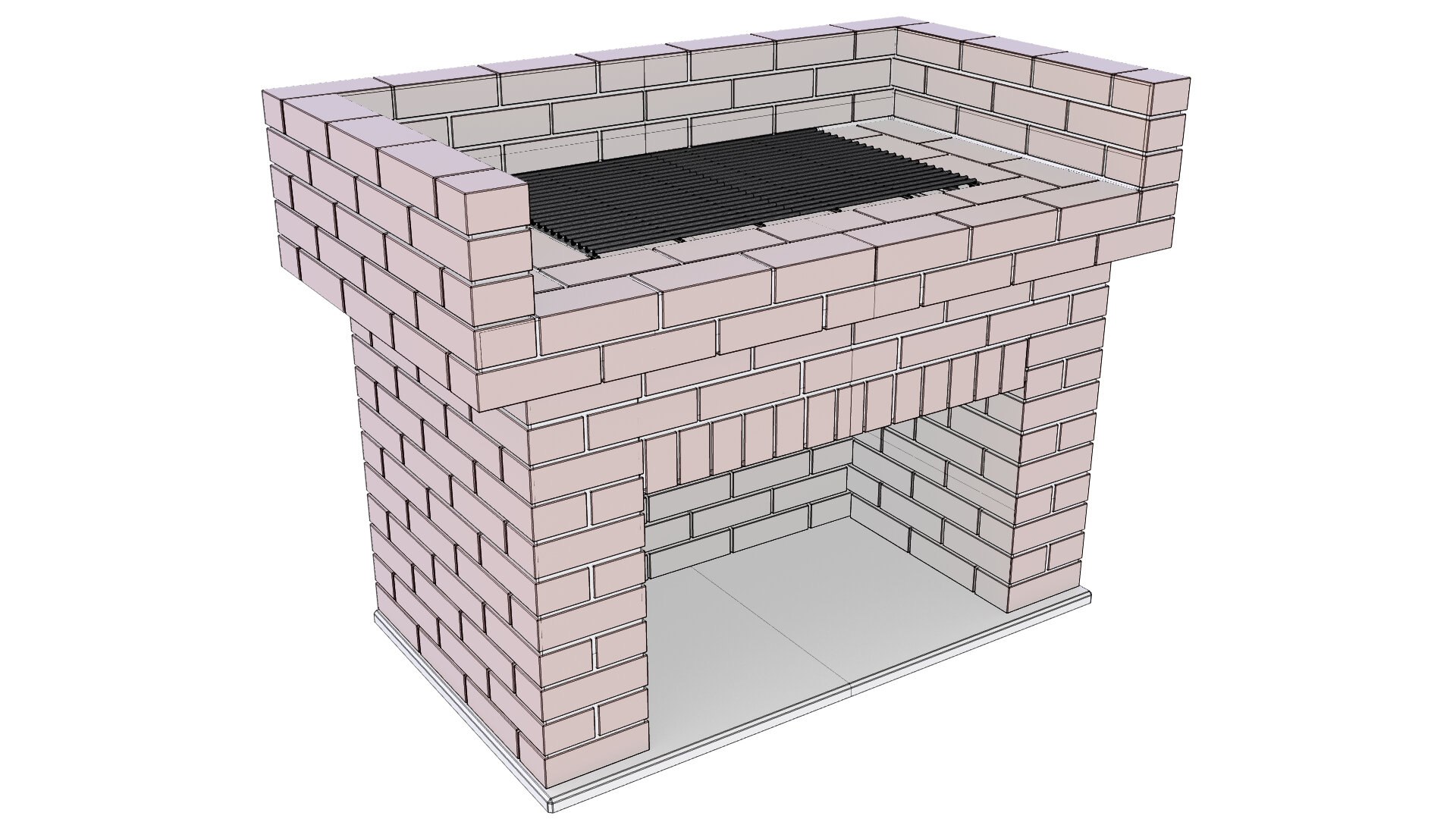 3D Masonry BBQ Grill 15 Model - TurboSquid 2096735