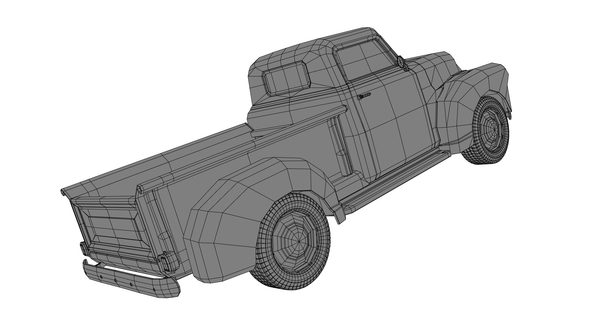 Chevrolet Truck 1948 3D Model - TurboSquid 1504633