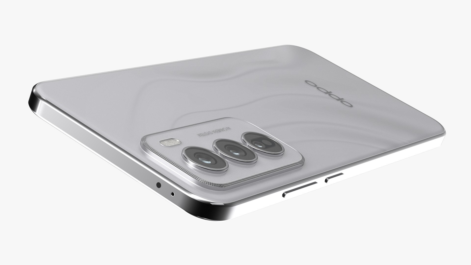 OPPO Reno 12 Black Millenium Silver 3D Model - TurboSquid 2231334