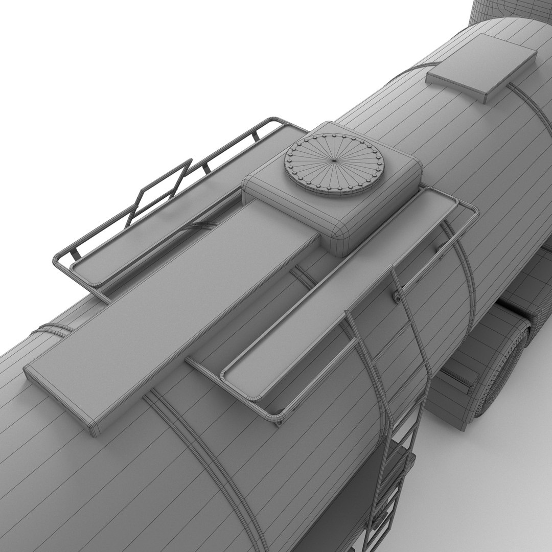 3D Tanker Truck Model - TurboSquid 1594051