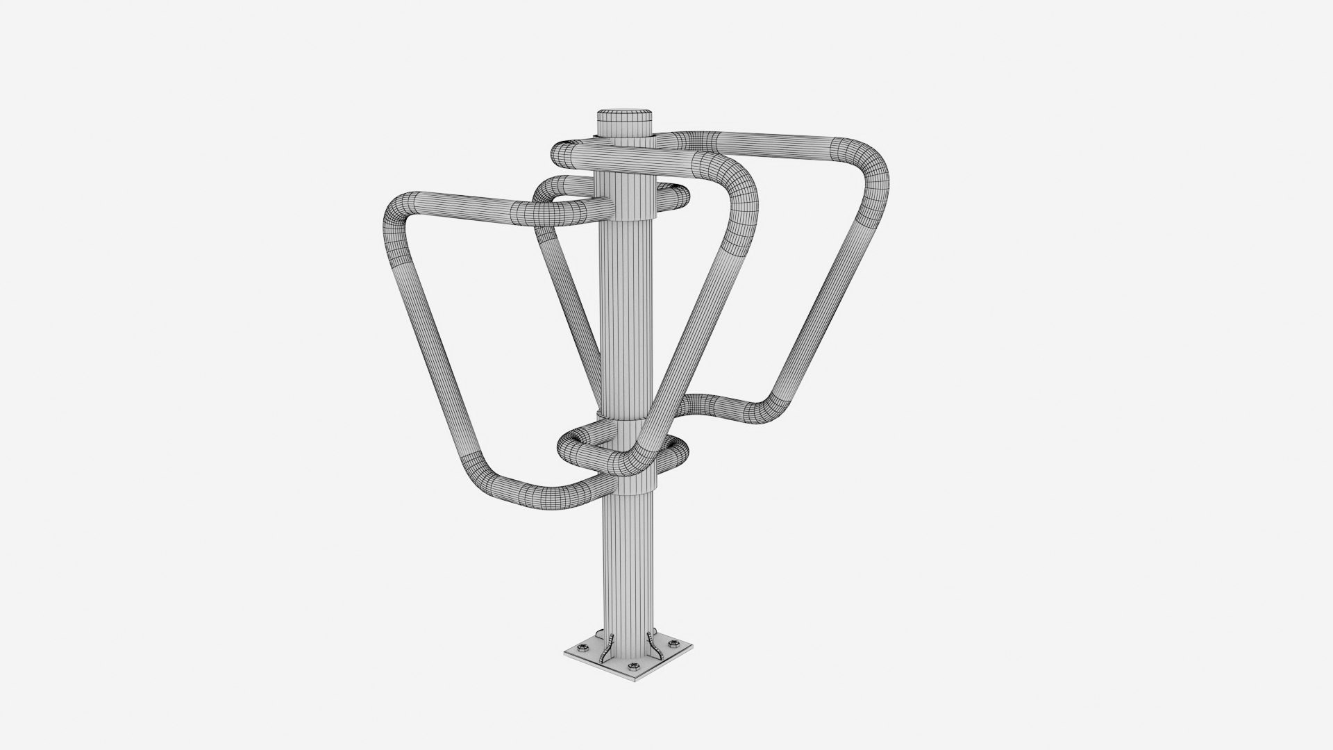 Outdoor Gym Set Model - TurboSquid 2124562