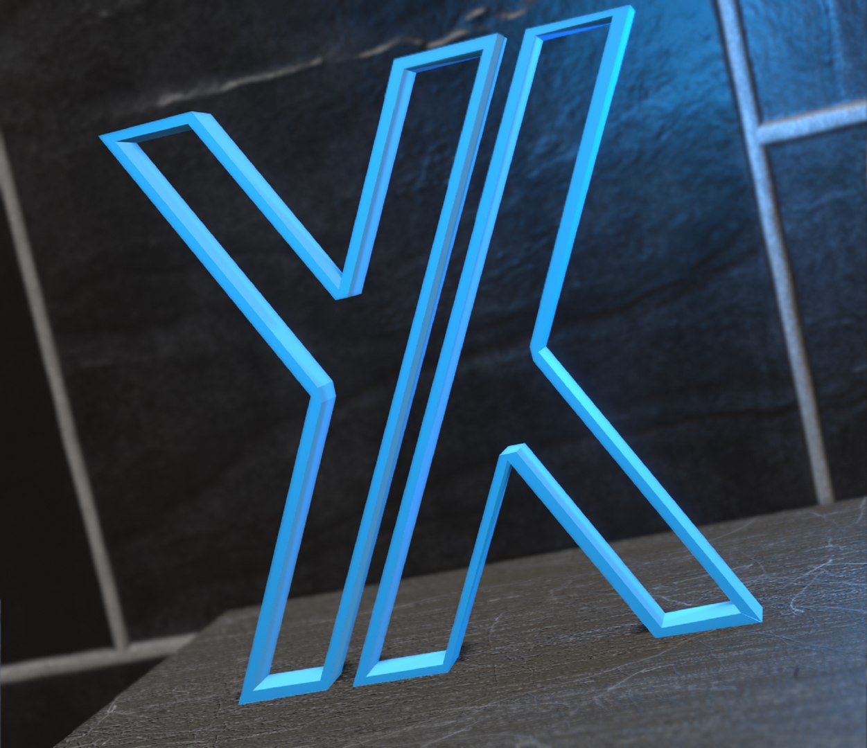 Stylized Abstract X 3D Model - TurboSquid 1638421