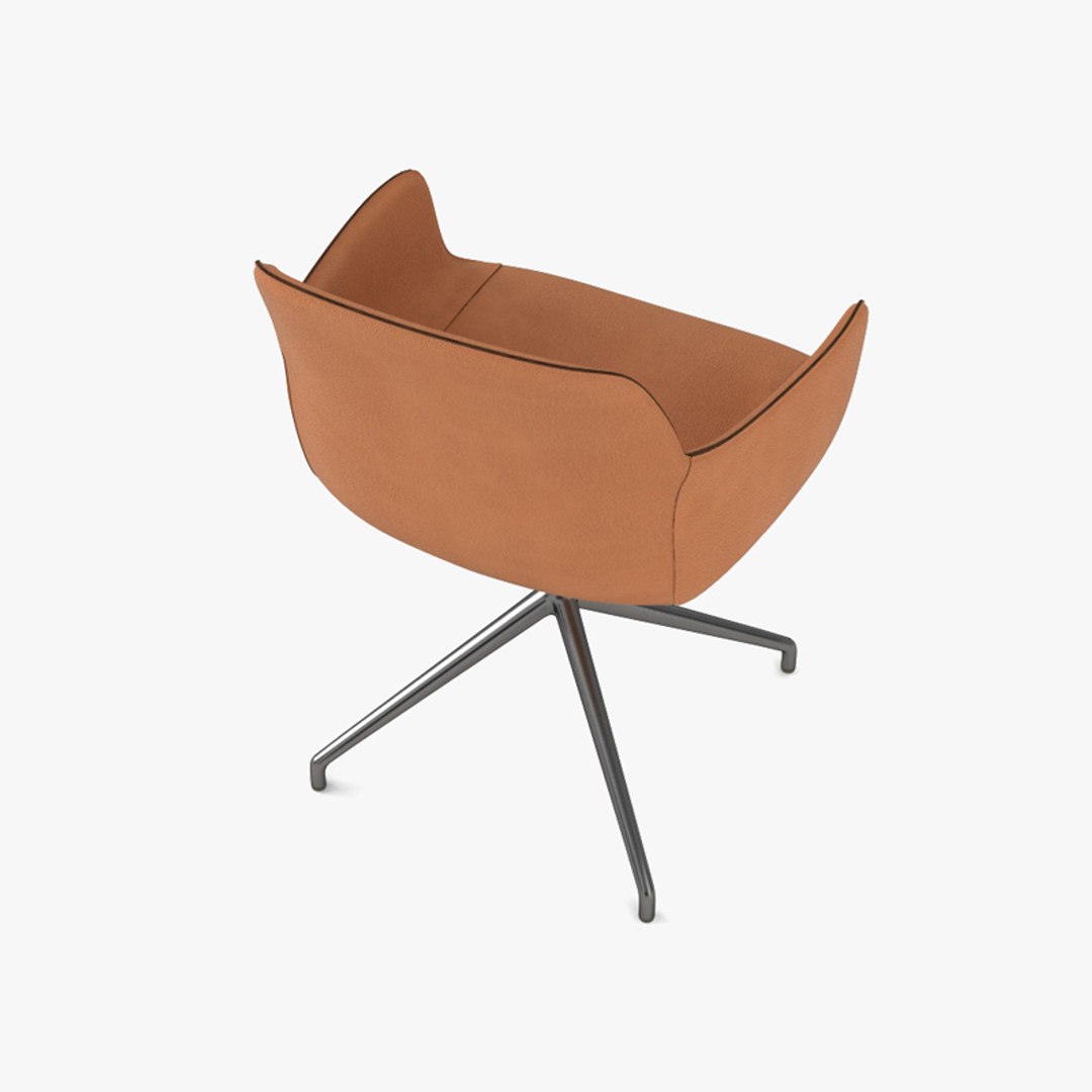 3D model Molteni Barbican Chair - TurboSquid 1998889