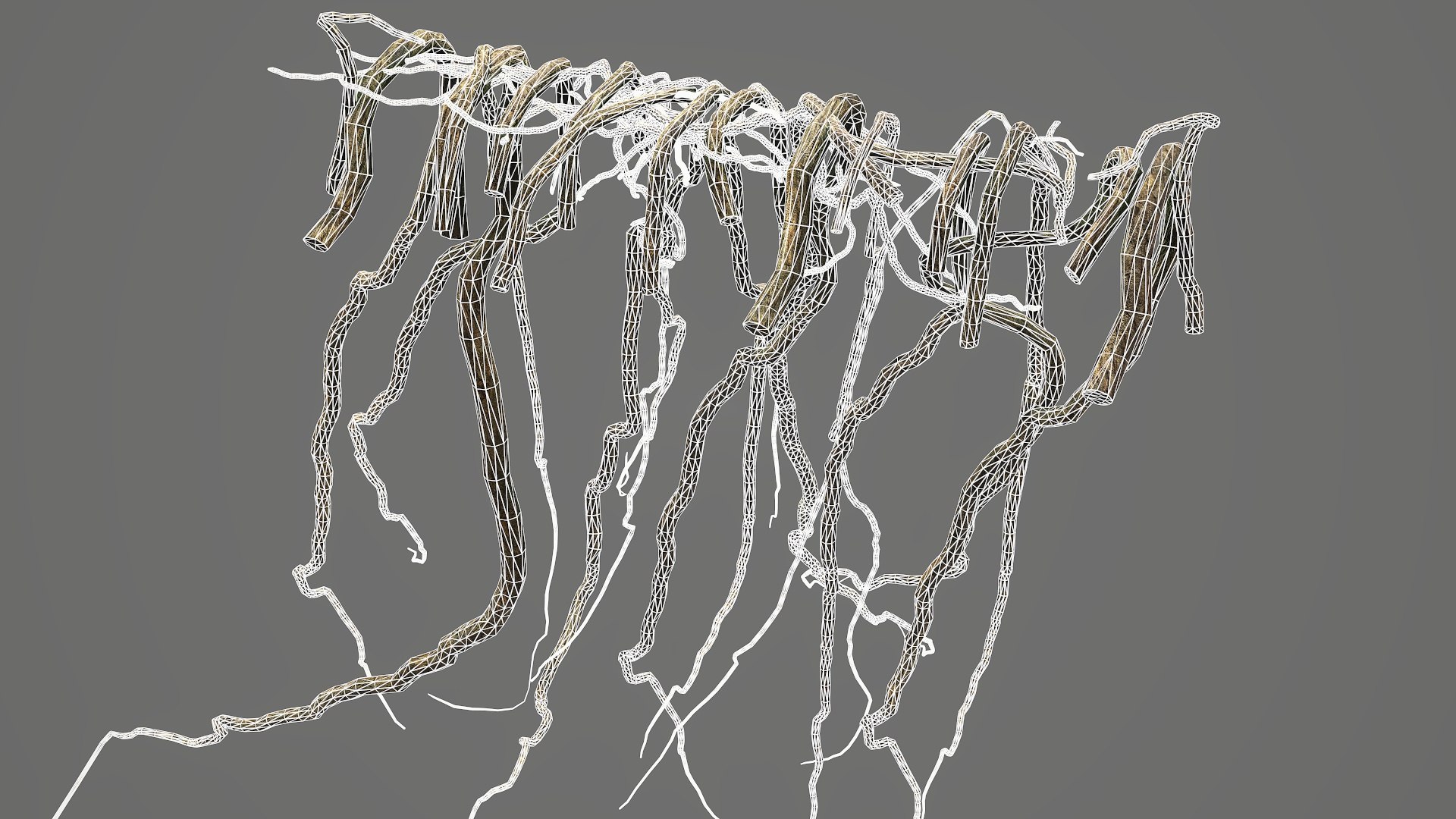 3D Tree Roots V5 PBR - TurboSquid 2360253