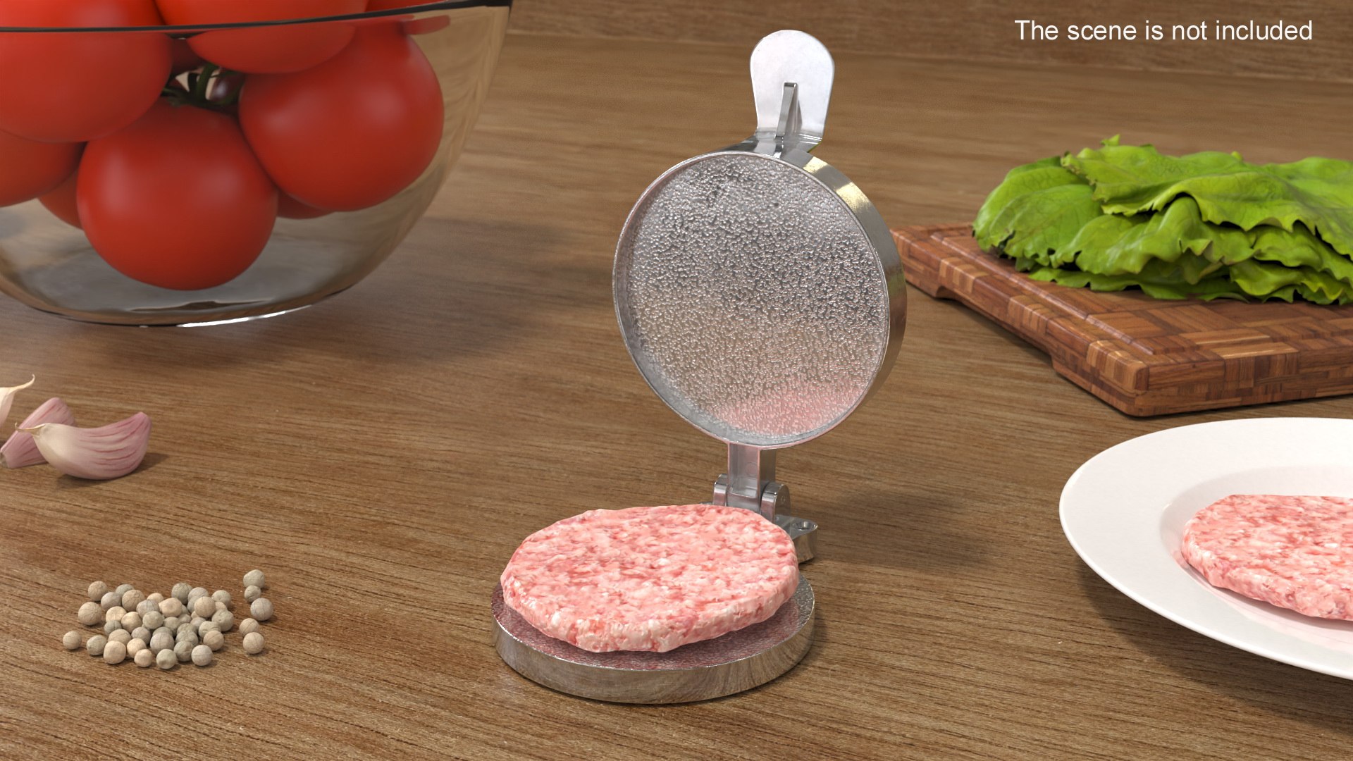 3D Hamburger Maker And Burger Meat - TurboSquid 2328666