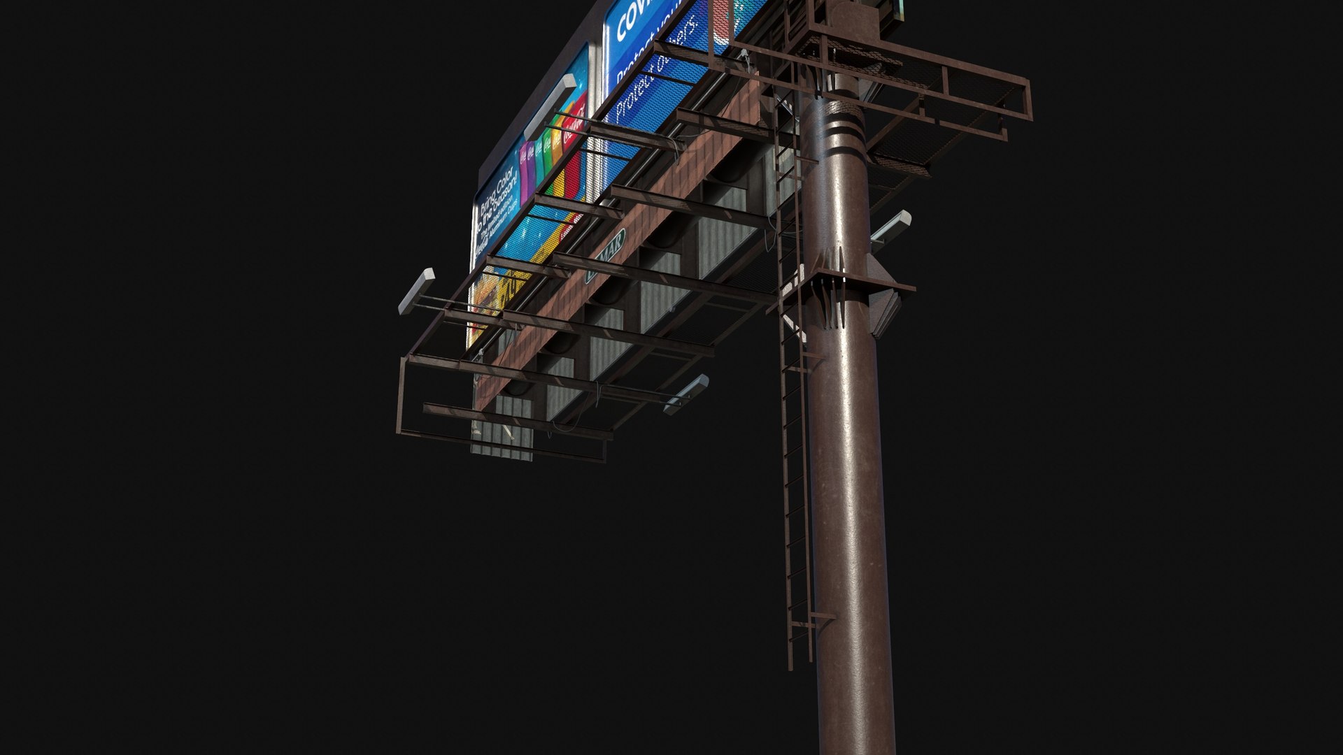 Billboard - 3 3D Model - TurboSquid 1816771