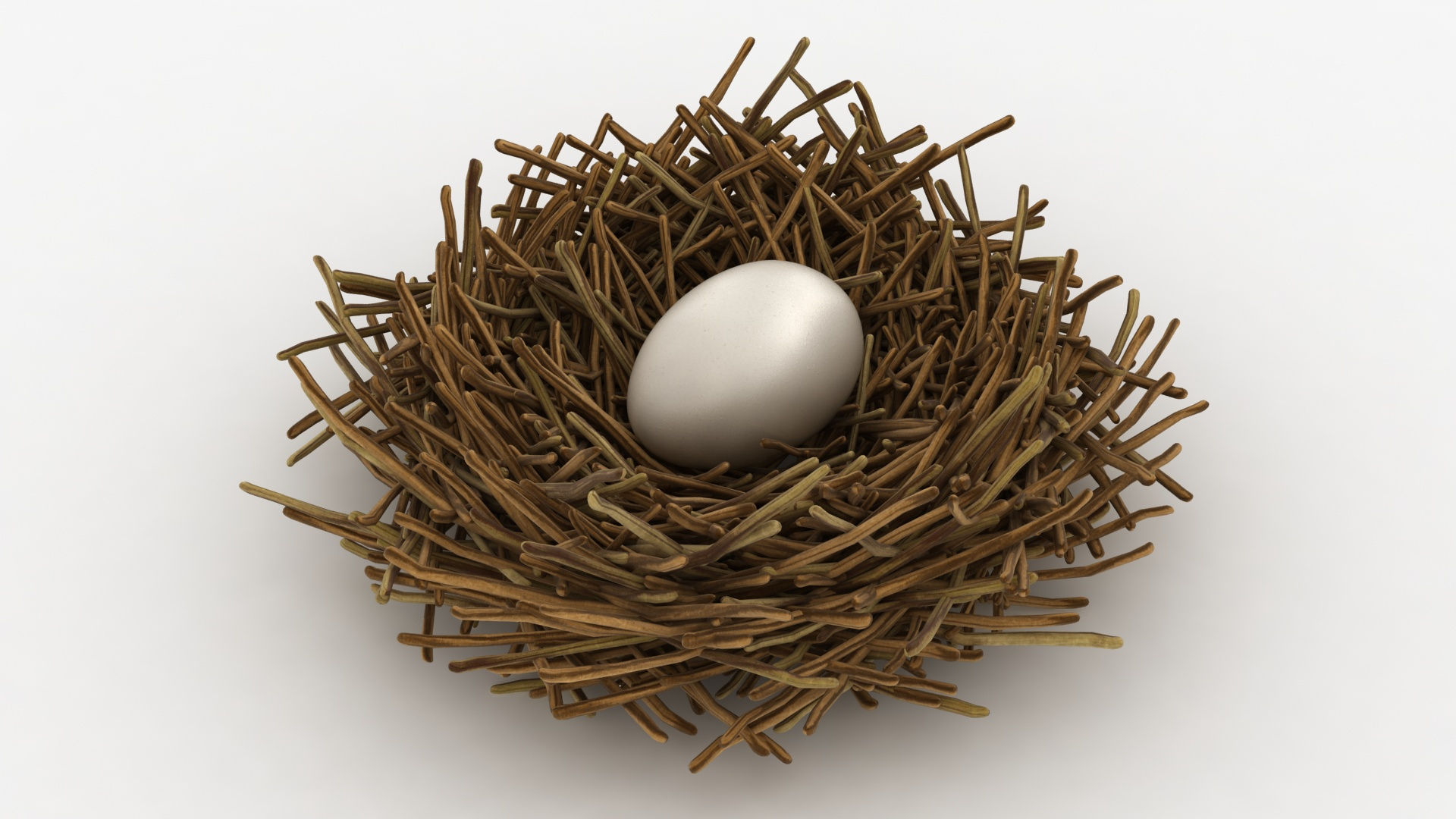 Realistic Bird Nest 01 3D Model - TurboSquid 1561160