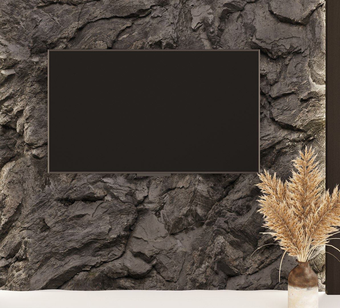 TV Wall 3D Model - TurboSquid 1876599