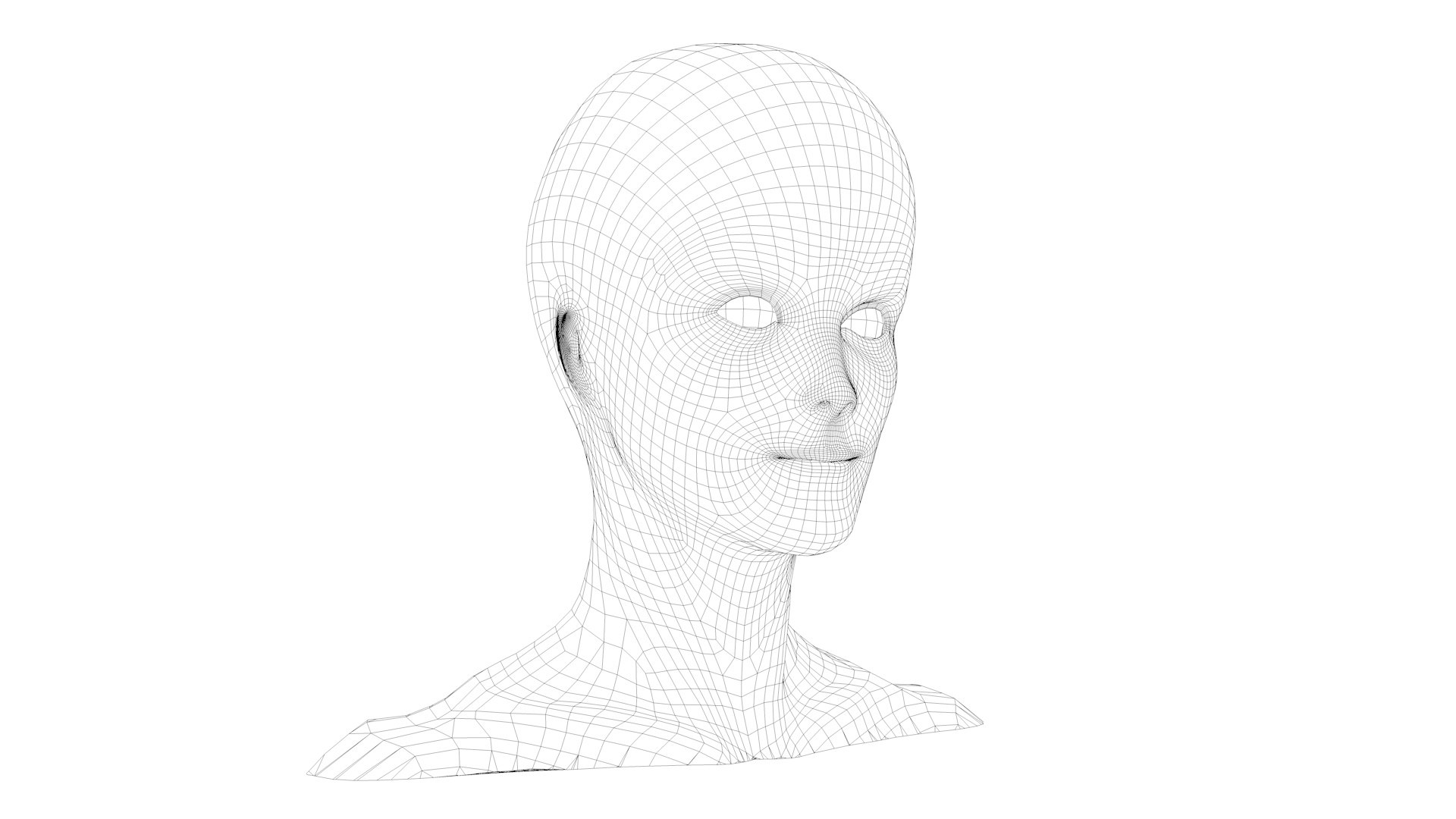 Face Character Head Model - TurboSquid 1699866