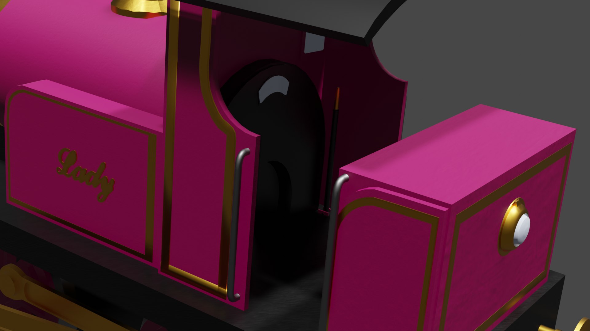 3D Thomas And The Magic Railroad Lady Model - TurboSquid 1896499