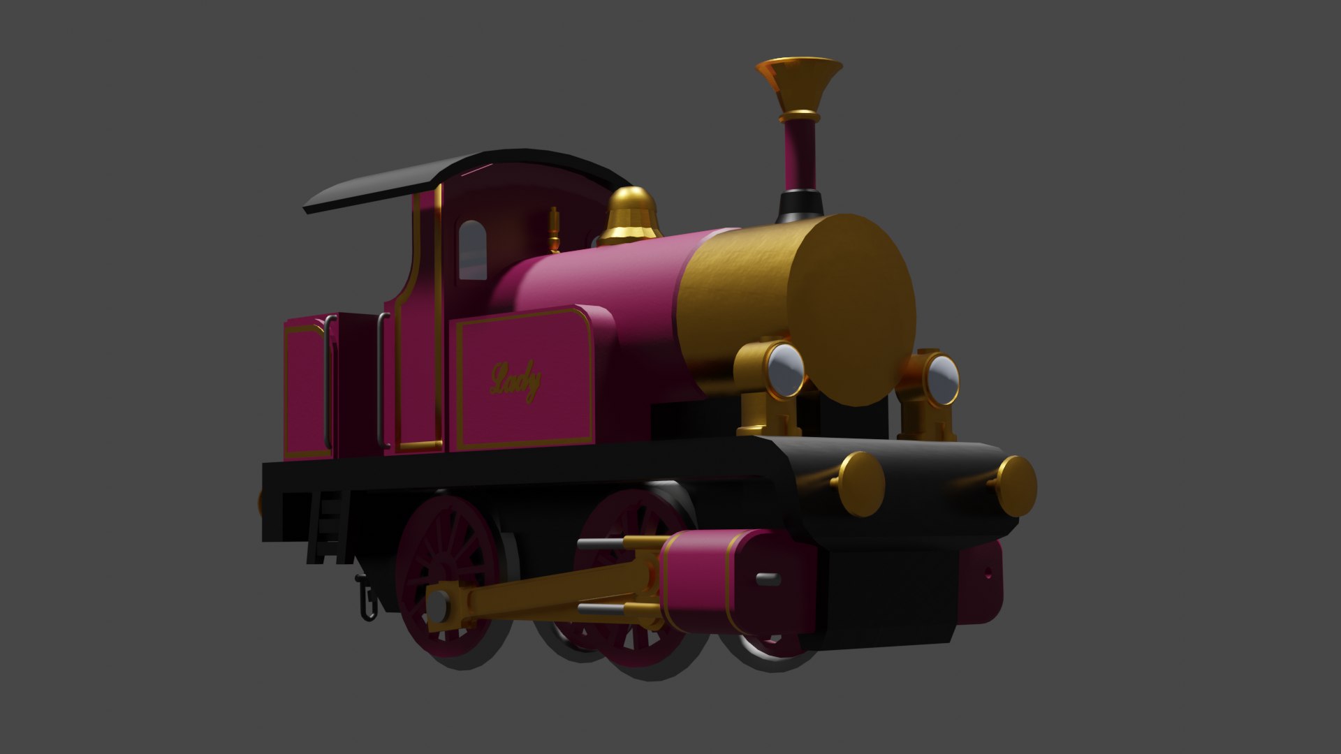 3D Thomas And The Magic Railroad Lady Model - TurboSquid 1896499