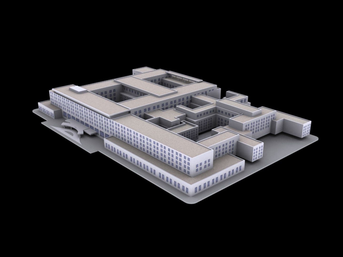 3d model of u s state department