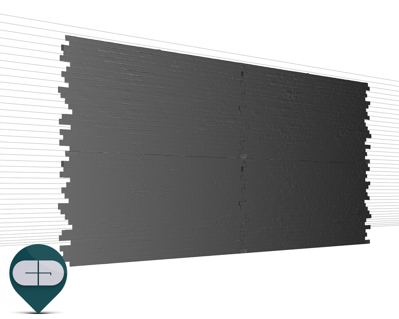 3D Materials Wall Repeatable Model - TurboSquid 1180803