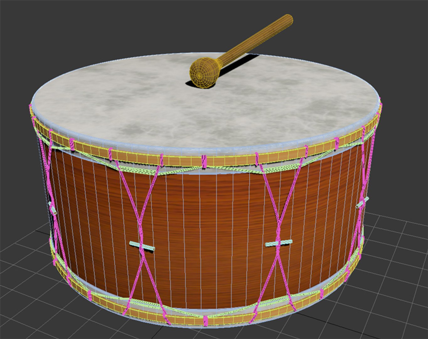 drum 3d model