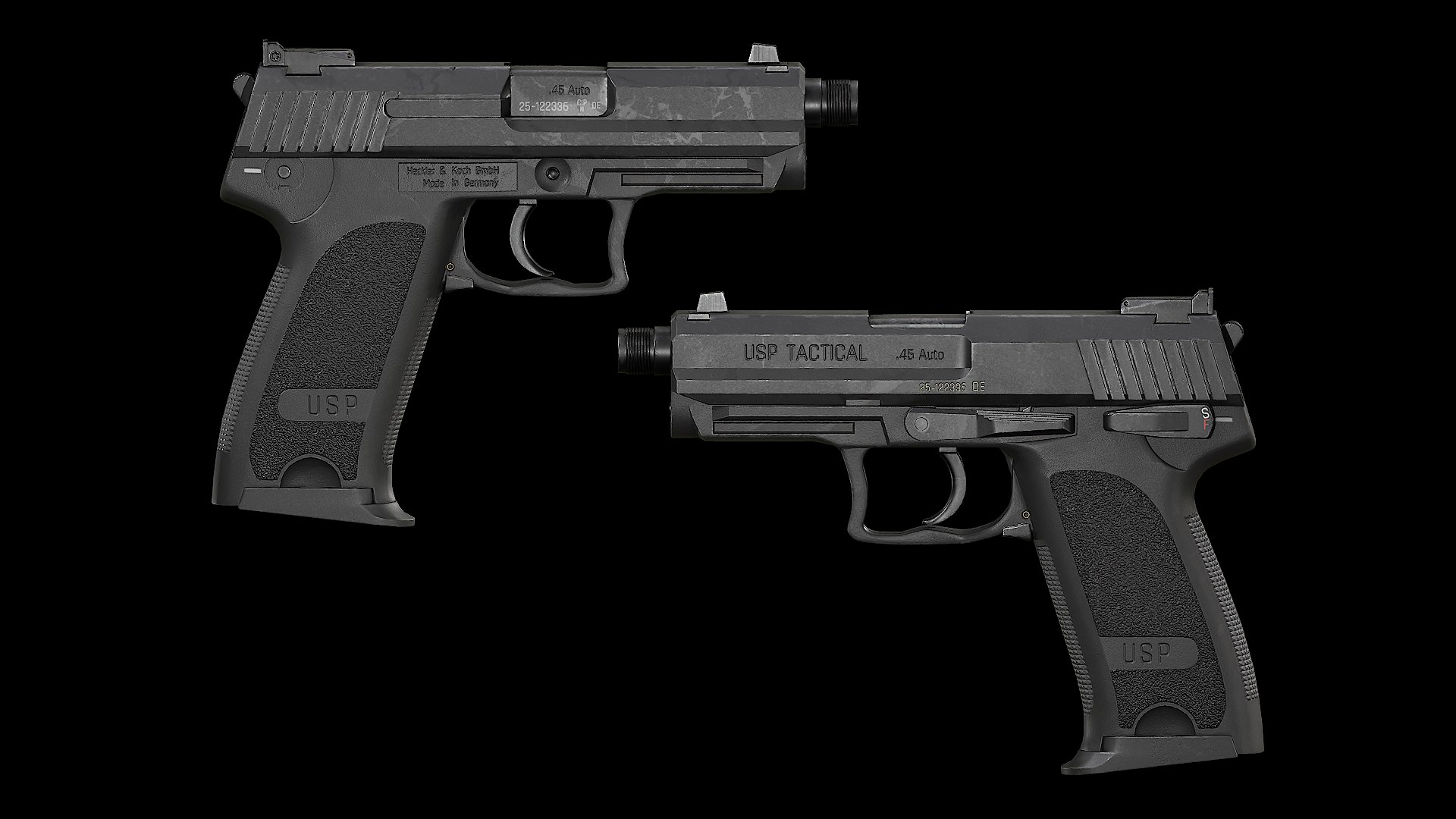 USP HK 3D Model - TurboSquid 2153462