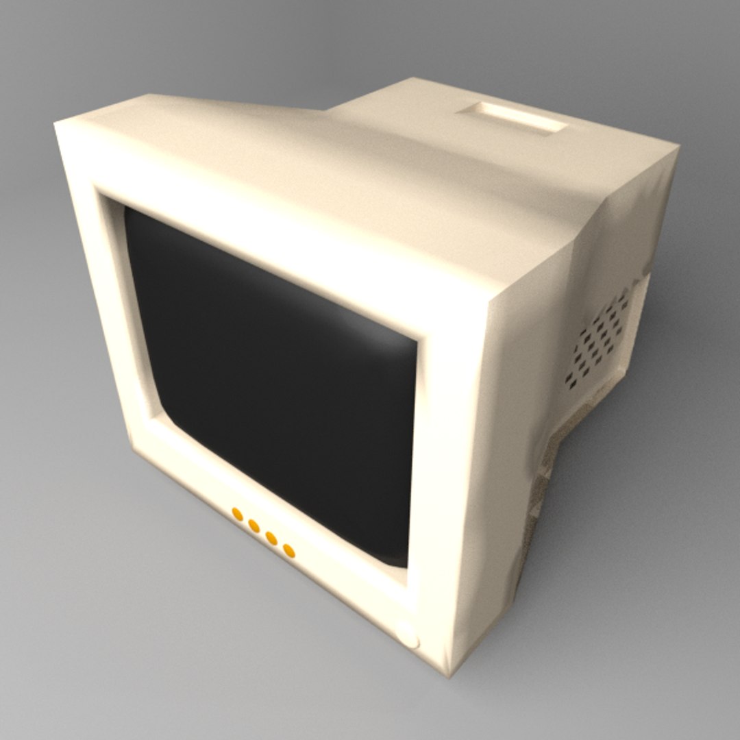 3D Crt Monitor 21 Inch - TurboSquid 1586090