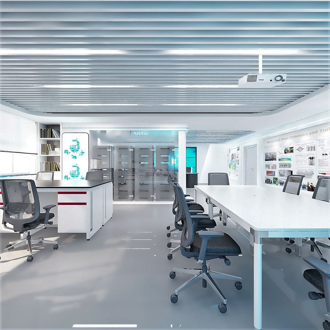 modelo 3d Data Monitoring Center - TurboSquid 2037426