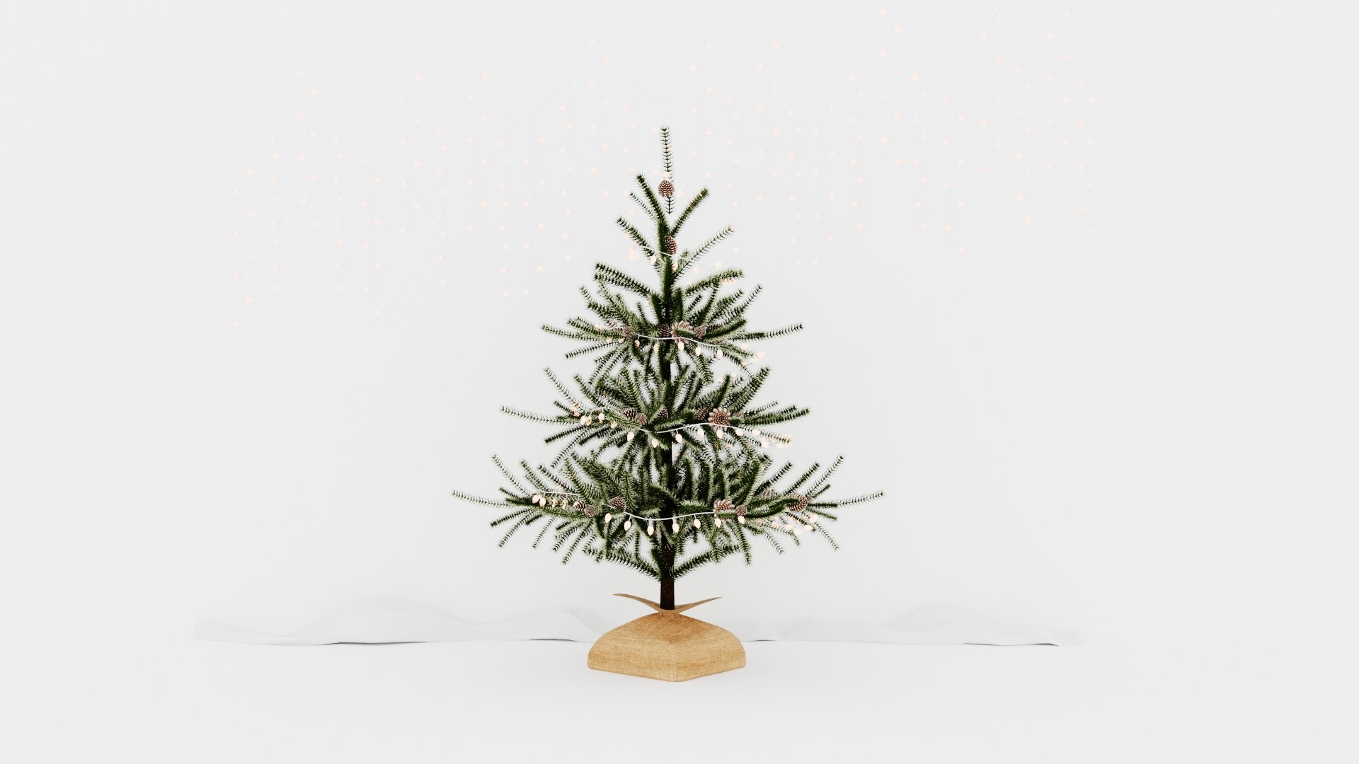 3D Christmas tree 9 with snow model - TurboSquid 1992084