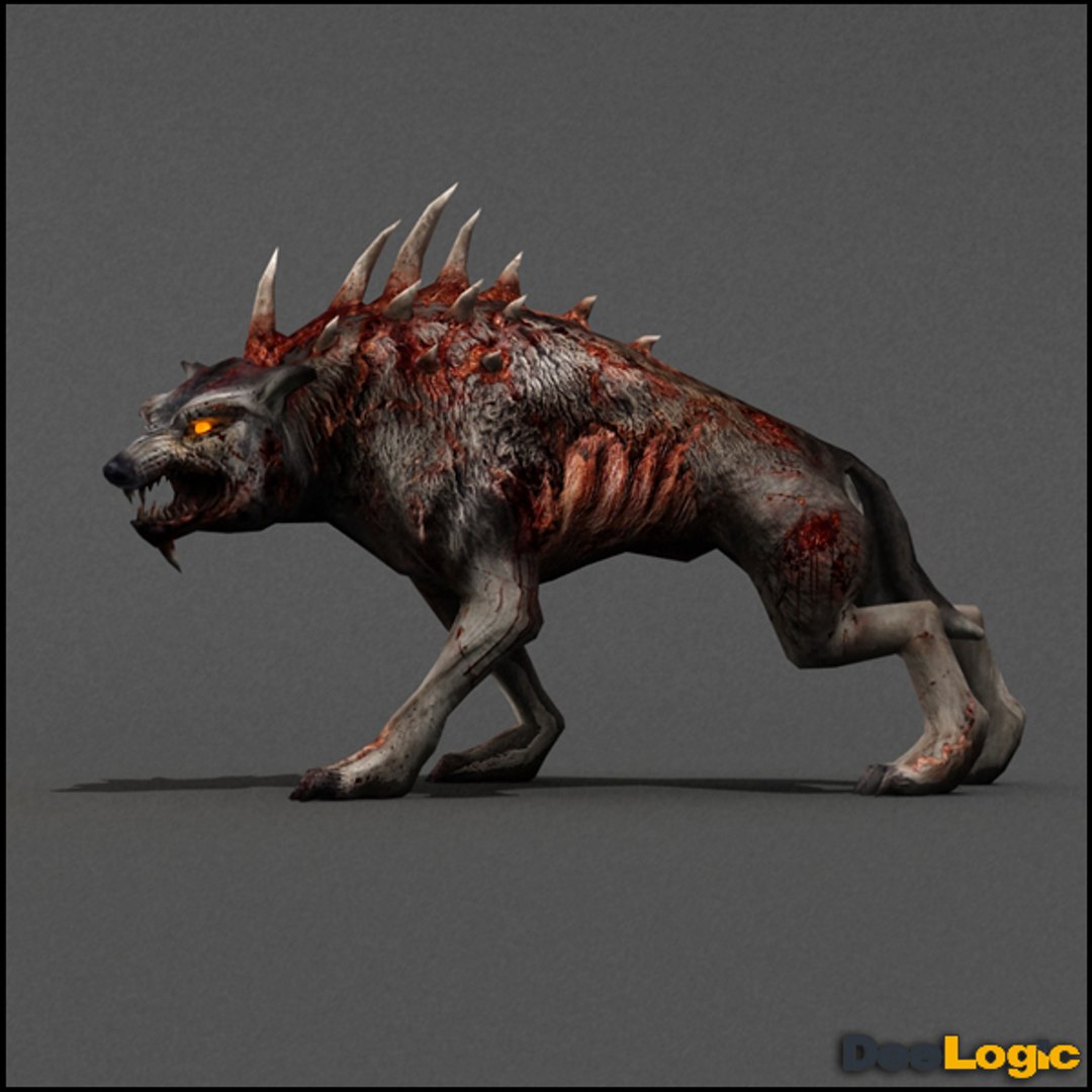 3d Model Werewolf Horrific Animations