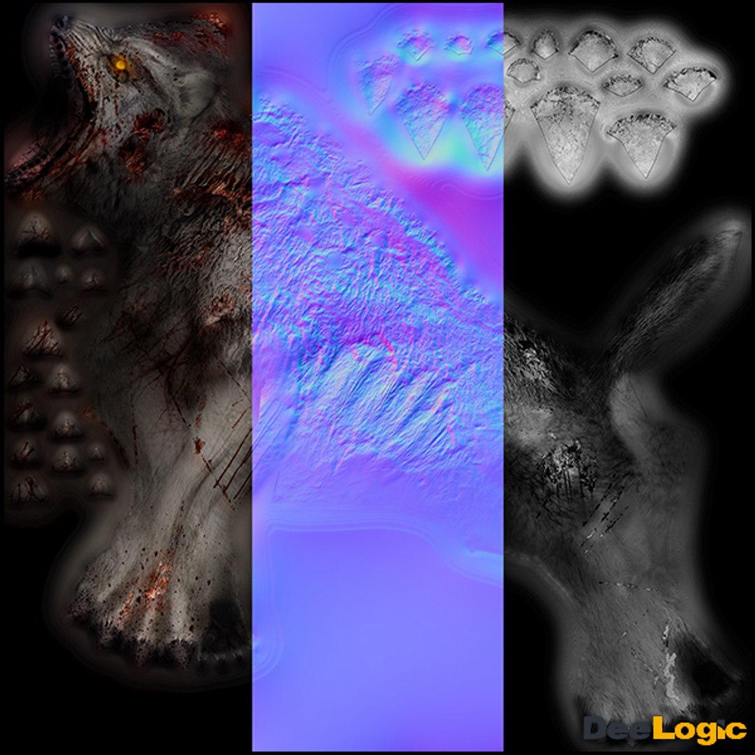 3d Model Werewolf Horrific Animations