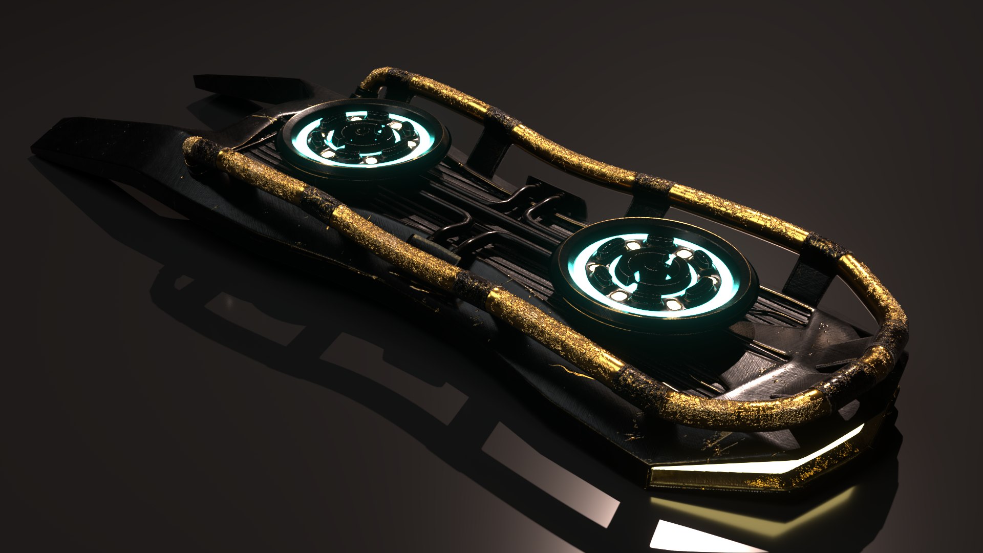 3D Hoverboard Concept - TurboSquid 1868973