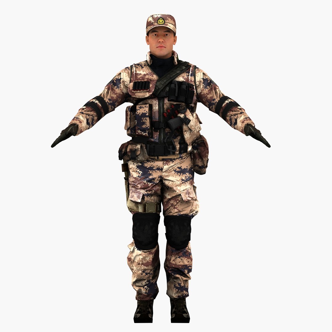 Pla chinese soldier 3D model - TurboSquid 1668839