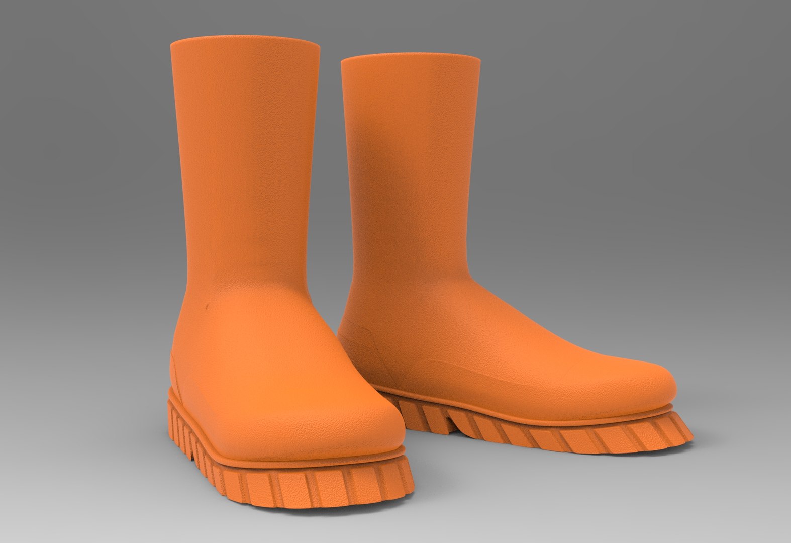 3D Model Aberdeen Platform Boots - TurboSquid 1960822