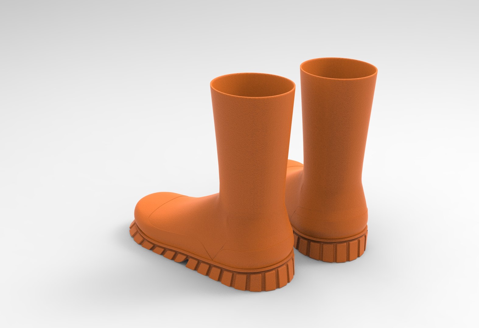 3D Model Aberdeen Platform Boots - TurboSquid 1960822