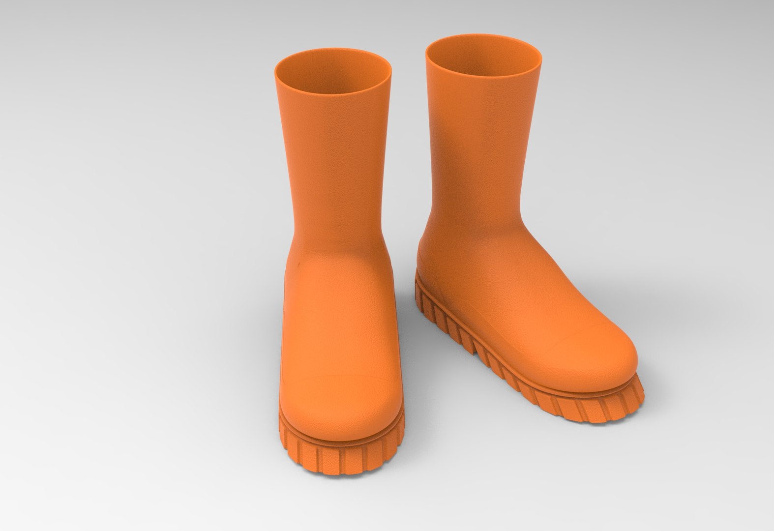 3D Model Aberdeen Platform Boots - TurboSquid 1960822
