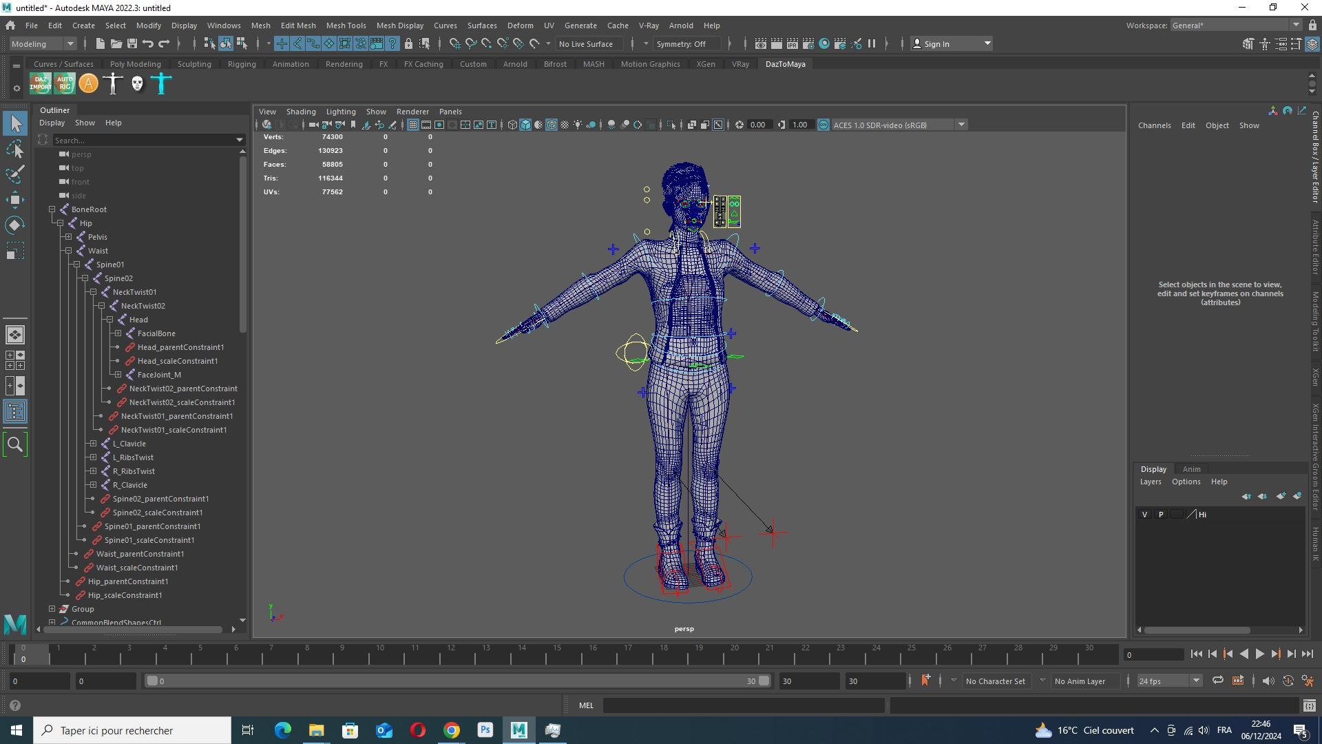 3D Stylish Female 3D Character In Leather Outfit - TurboSquid 2328579