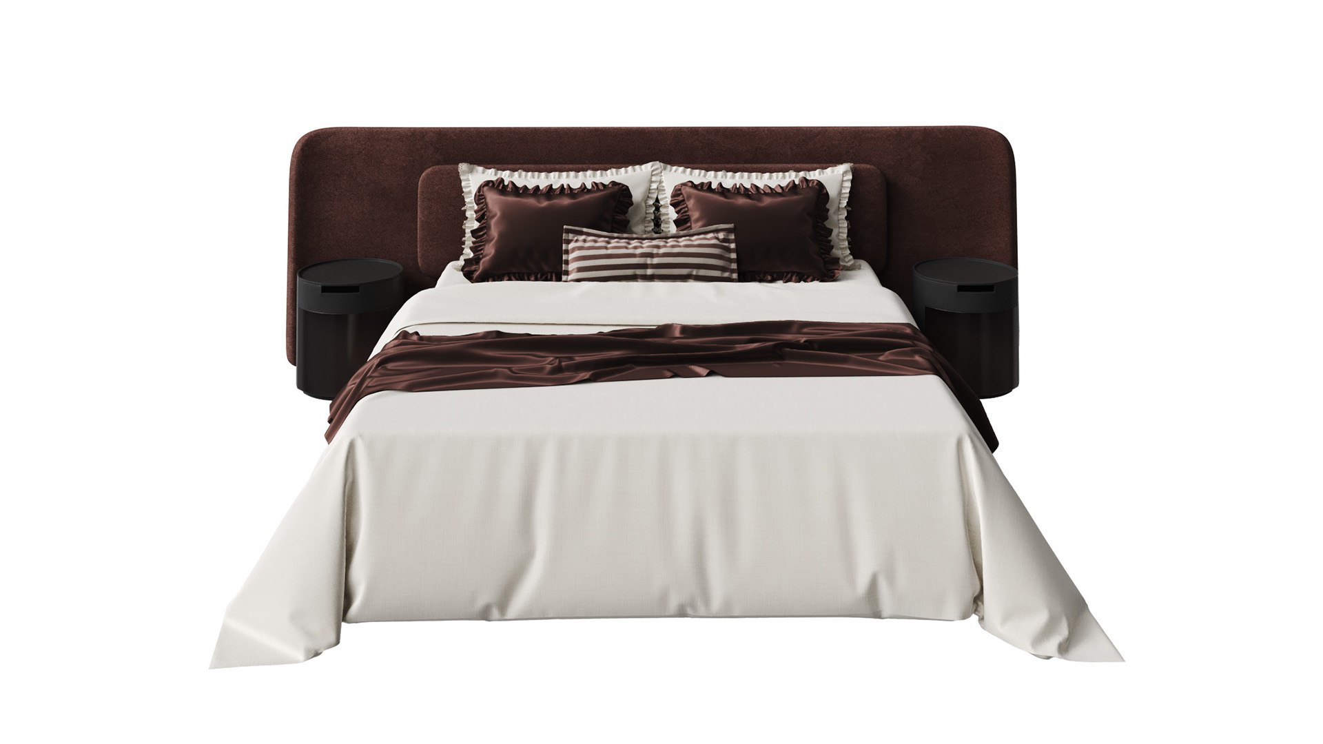 3D Double Bed 1 - TurboSquid 2519989