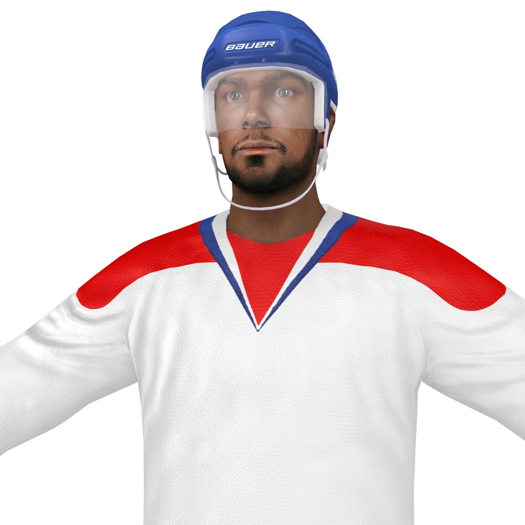 3D Model Hockey Player - TurboSquid 1278659