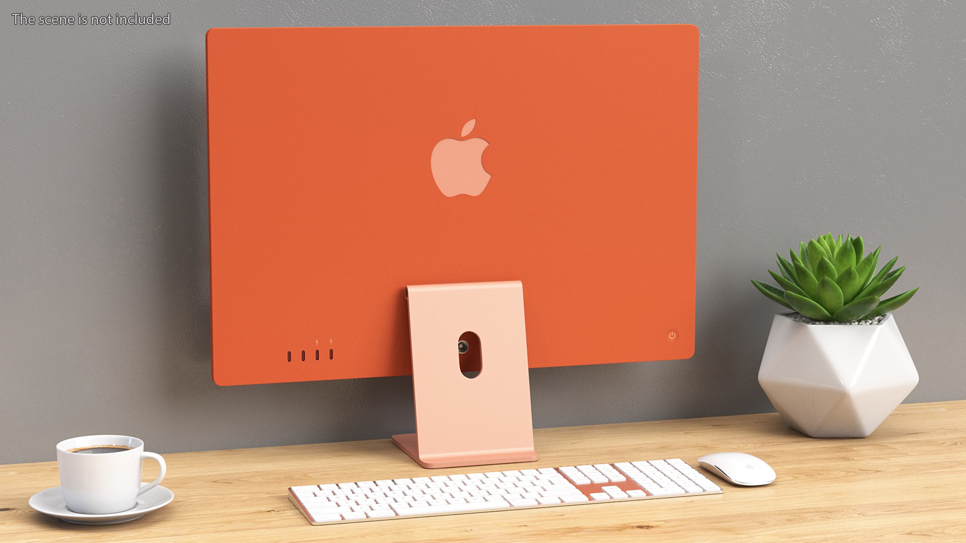 3D Apple IMac 2021 Orange Model - TurboSquid 1755656