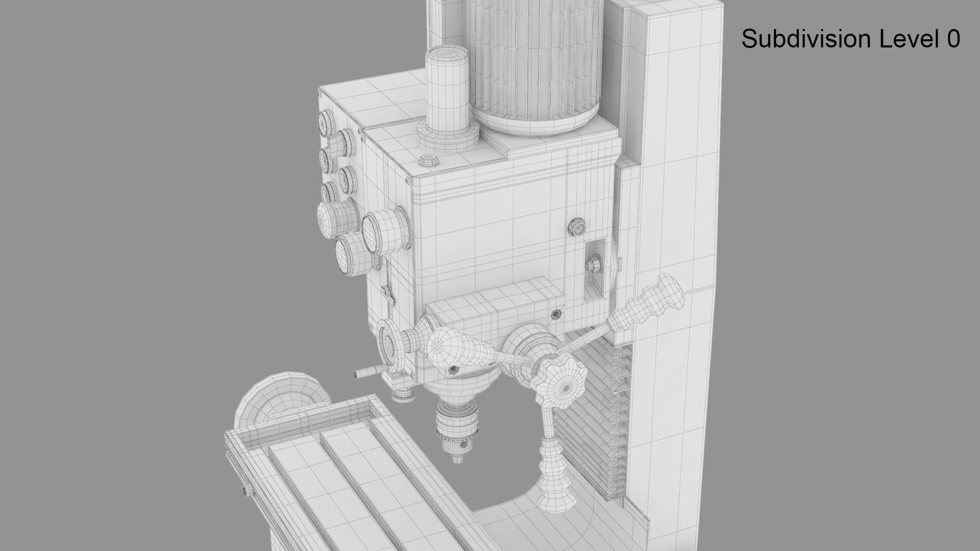 3D Drilling Machine Model - TurboSquid 1970159